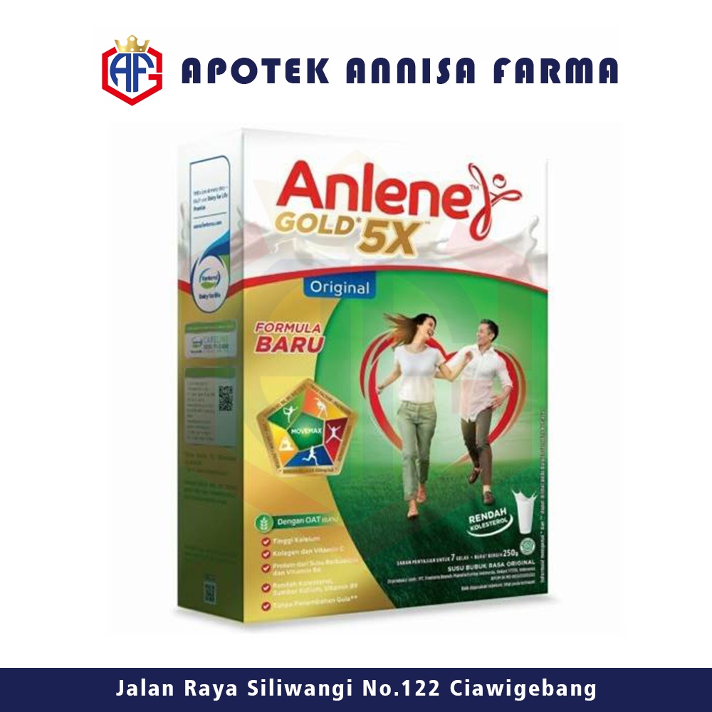 Jual Anlene Gold 5x Original 250g Box (per Pcs) | Shopee Indonesia