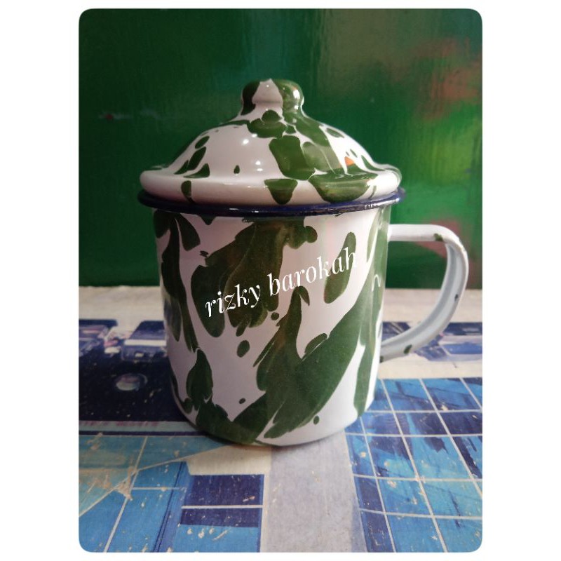 Jual mug blurik jadul 8cm/mug batik | Shopee Indonesia