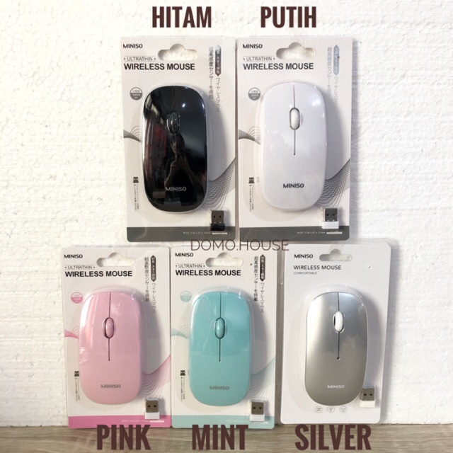 Jual MINISO WIRELESS MOUSE / MOUSE TANPA KABEL Indonesia|Shopee Indonesia