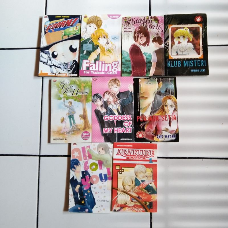 Jual PRELOVED KOMIK CAMPURAN GENRE ROMANCE DAN MISTERI [PART 2 ...