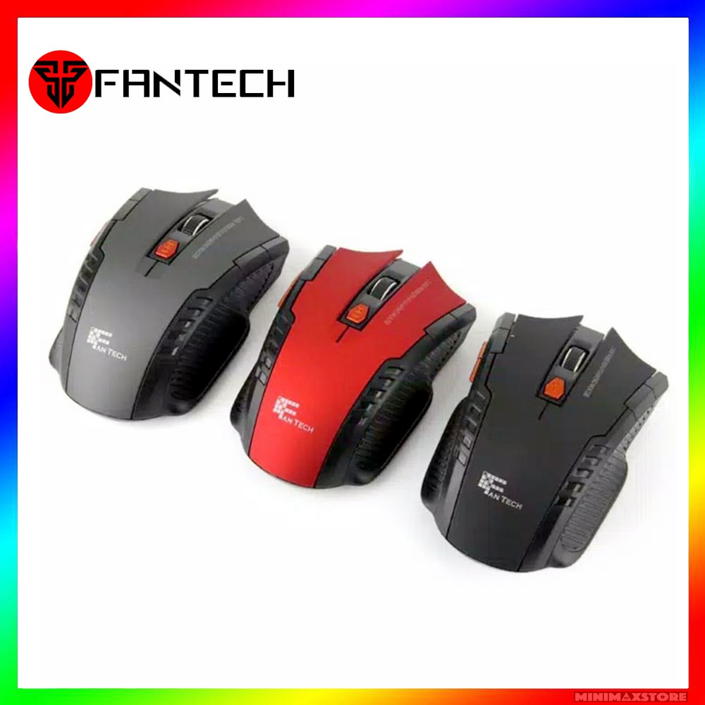 Jual Fantech W4 Wireless 2.4Ghz Pro Gaming Mouse | Shopee Indonesia