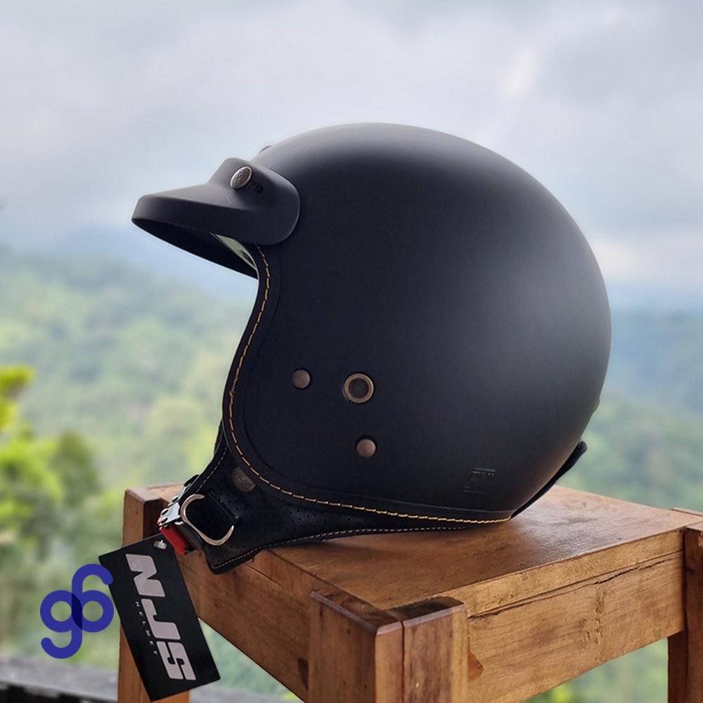 Jual HELM BOGO RETRO NJS NR 80S POLOS DEWASA ORIGINAL STANDART SNI ...