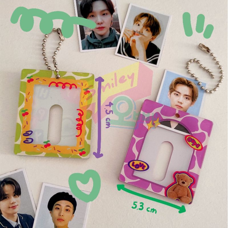 Jual Frame Keychain Acrylic (Muat untuk foto 3x4) | Shopee Indonesia