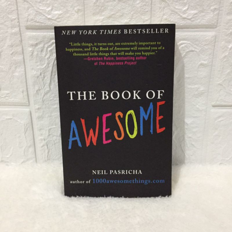 Jual Buku Import [Neil Pasricha] English - The Book of Awesome | Shopee ...