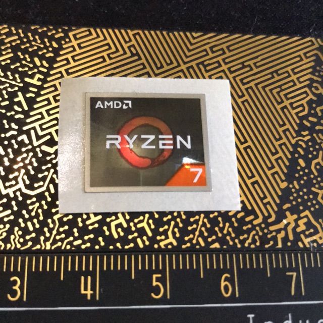 Jual Sticker stiker AMD Ryzen 7 ori Indonesia|Shopee Indonesia