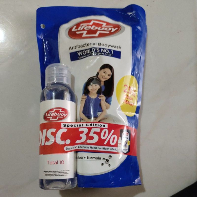 Jual Lifebuoy body wash mild care 400ml | Shopee Indonesia