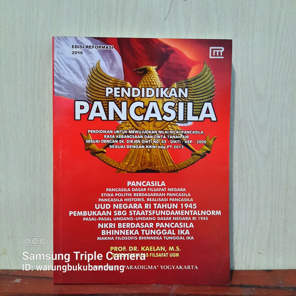 Jual Buku Pendidikan Pancasila - Prof.Dr.H.Kaelan | Shopee Indonesia