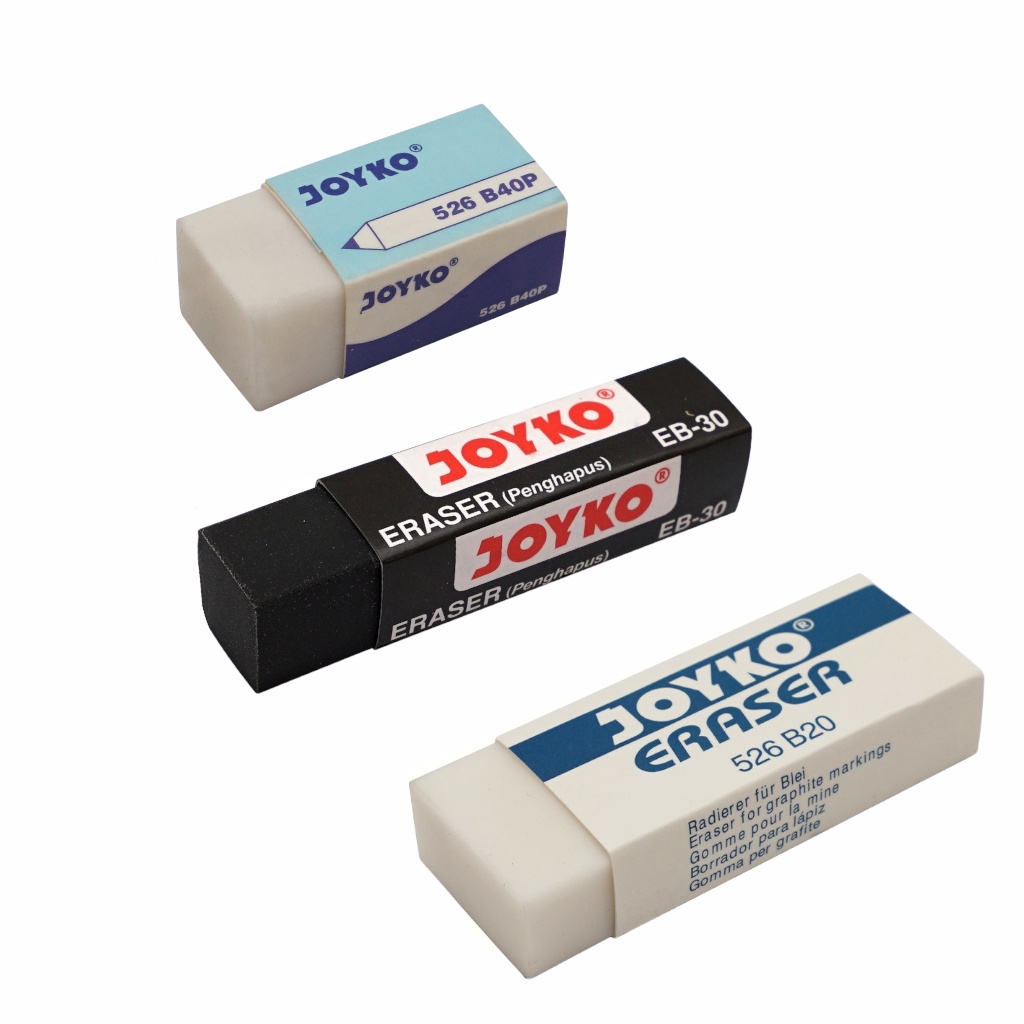 Jual Penghapus Karet Joyko Putih & Hitam | Shopee Indonesia