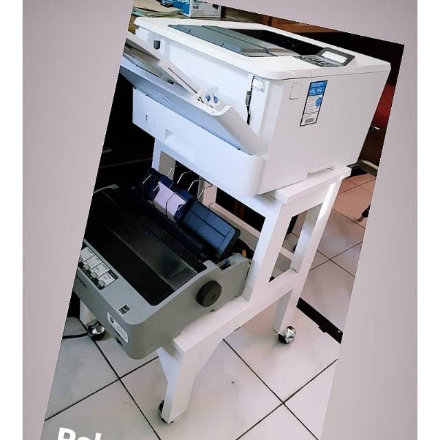 Jual Rak printer dari kayu dengan roda | Shopee Indonesia