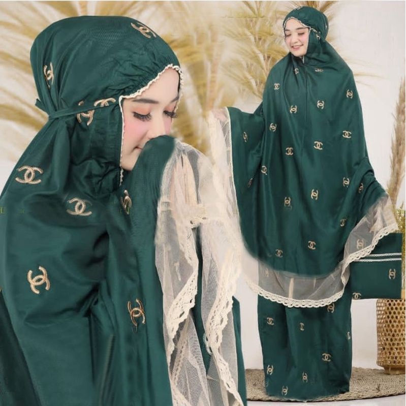 Jual Mukena Dewasa Safira Bahan Satin Cornelli ORI ADEM MODEL TERBARU ...