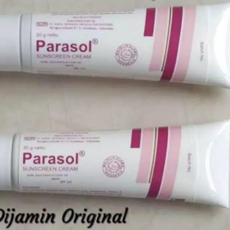 Jual Parasol cream white spf 33 with gluconolactone | Shopee Indonesia