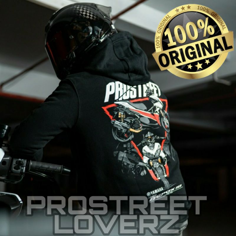 Jual HOODIE PROSTREET | YAMAHA AEROX | LIMITED | NEW | ORIGINAL ...