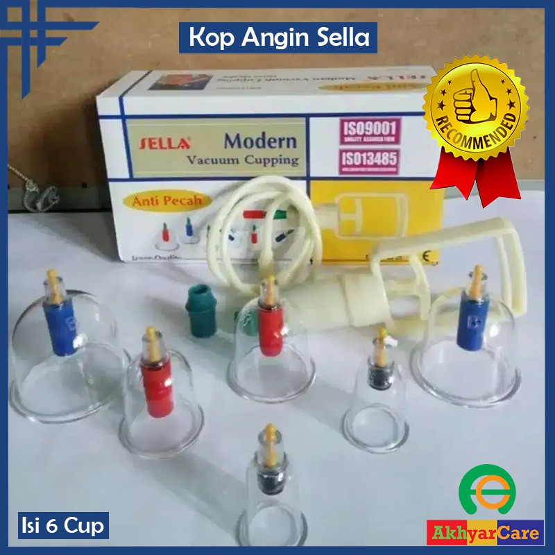 Jual Alat Kop Cop Bekam Isi 6 Sella Vacuum Vacum Cupping | Shopee Indonesia