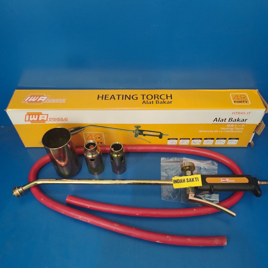 Jual Alat Bakar Kepala Las Blander Bakar LPG Heating Torch IWA | Shopee ...