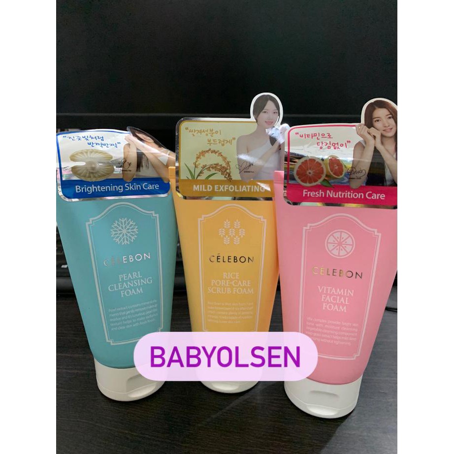 Jual CELEBON VITAMIN FACIAL FOAM 130 ML | Shopee Indonesia