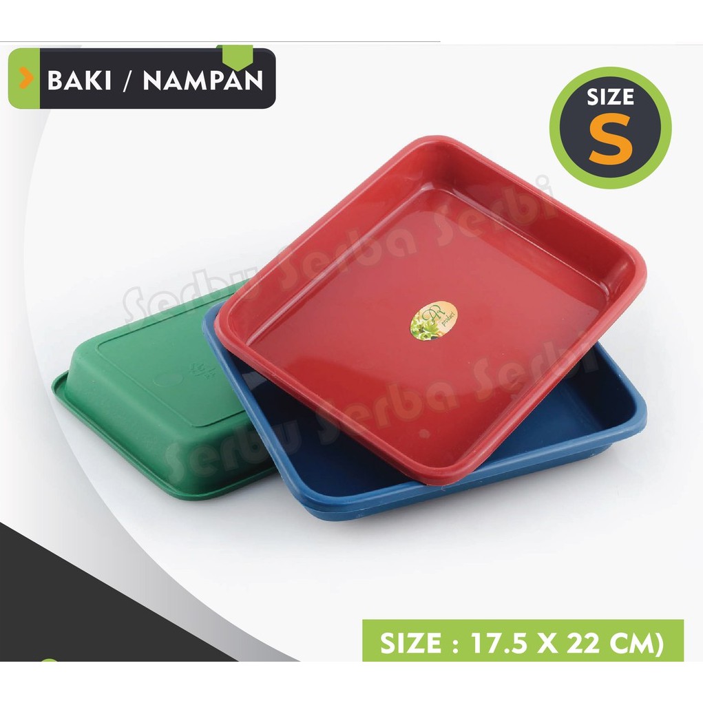 Jual Baki / Nampan Plastik Baki Plastik AR SMALL - 101 dan 202- Kotak ...