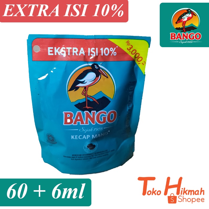 Jual Kecap manis Bango 60 ml eceran 3000 kecap | Shopee Indonesia