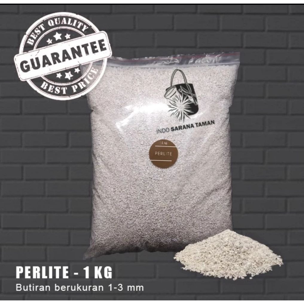 Jual MEDIA TANAM PERLITE HALUS 1KG Media Tanam Hidroponik Metan Nutrisi Tanaman Perlengkapan ...