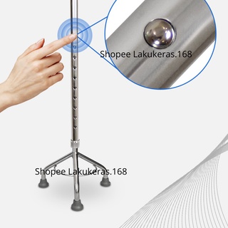 Jual Tongkat Jalan Lansia/ Tongkat Kaki/ Tongkat Lansia Alat Bantu ...