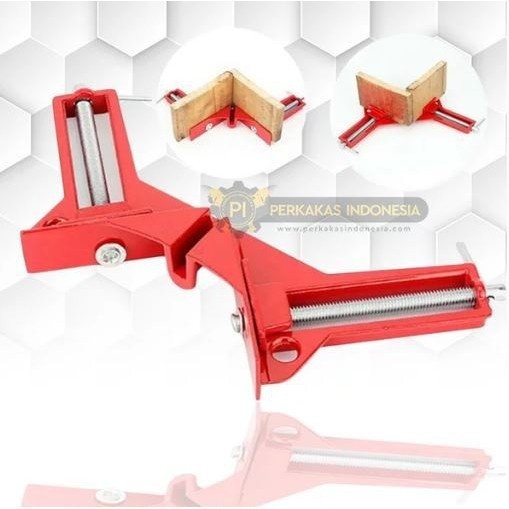 Jual Mitre Corner Clamp Klem Siku Sudut L & T Alat Penjepit Kayu Siku ...