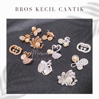 Jual Bros Kecil Cantik Bros Lucu Bros Dagu Bros Dada Brooch Bros Hijab ...