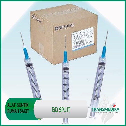 Jual SPUIT 3cc BD / Syringe BD / spet / spuit onemed / spuit terumo ...