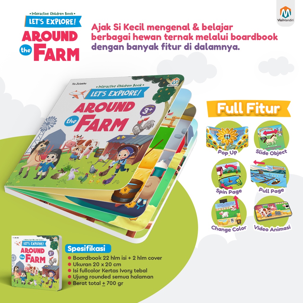 Jual Buku Original - Around the Farm | Shopee Indonesia