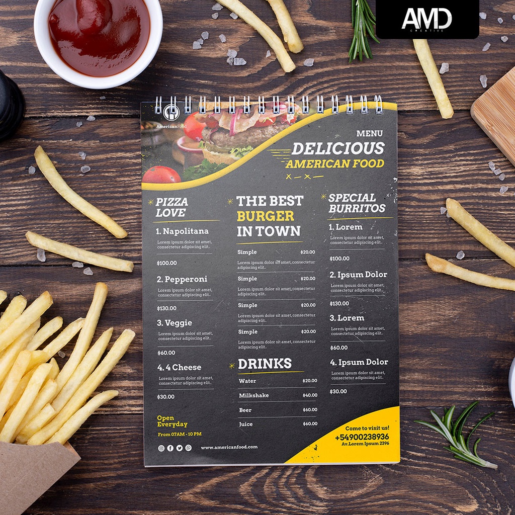 Jual JASA DESIGN DAFTAR MENU / MENU MAKANAN / MENU MINUMAN / MENU COFEE ...