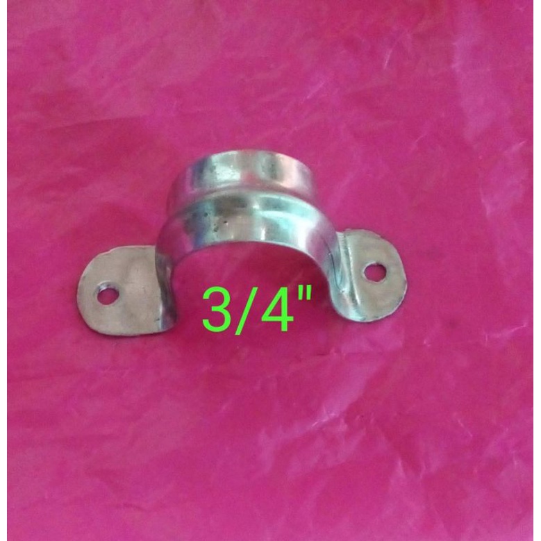 Jual Klem besi pipa pralon 3/4" | Shopee Indonesia