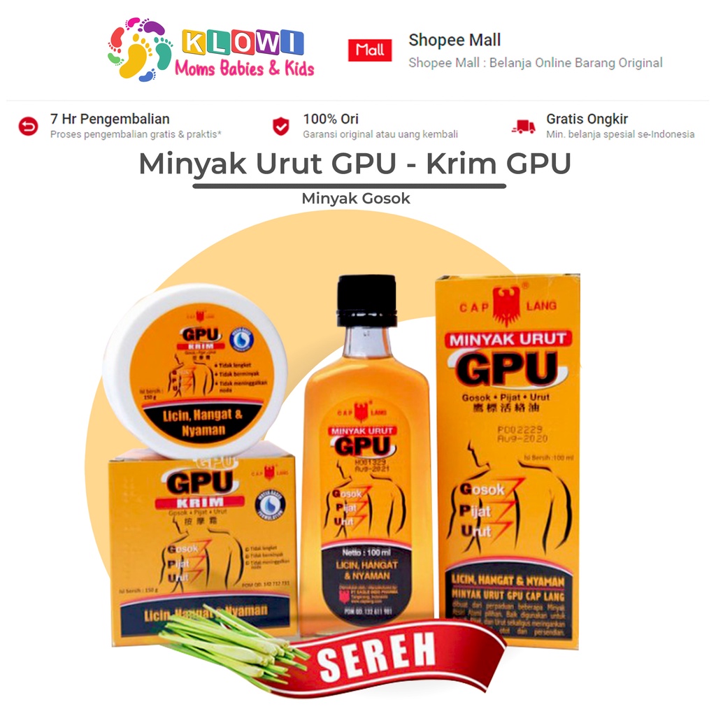 Jual minyak gpu Harga Terbaik & Termurah Februari 2023 | Shopee Indonesia