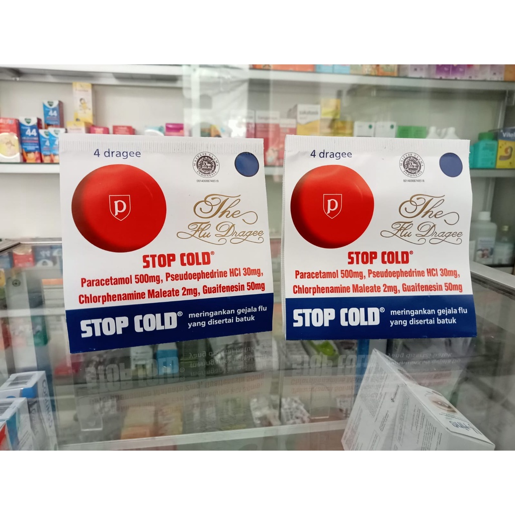 Jual Obat STOP COLD 1 STRIP @ 4 Kaplet | Obat STOPCOLD Flu Batuk Tablet ...