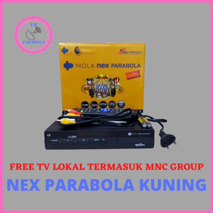 Jual Open Ds] Receiver Nex Parabola Kuning - Tanpa Hdmi | Shopee Indonesia