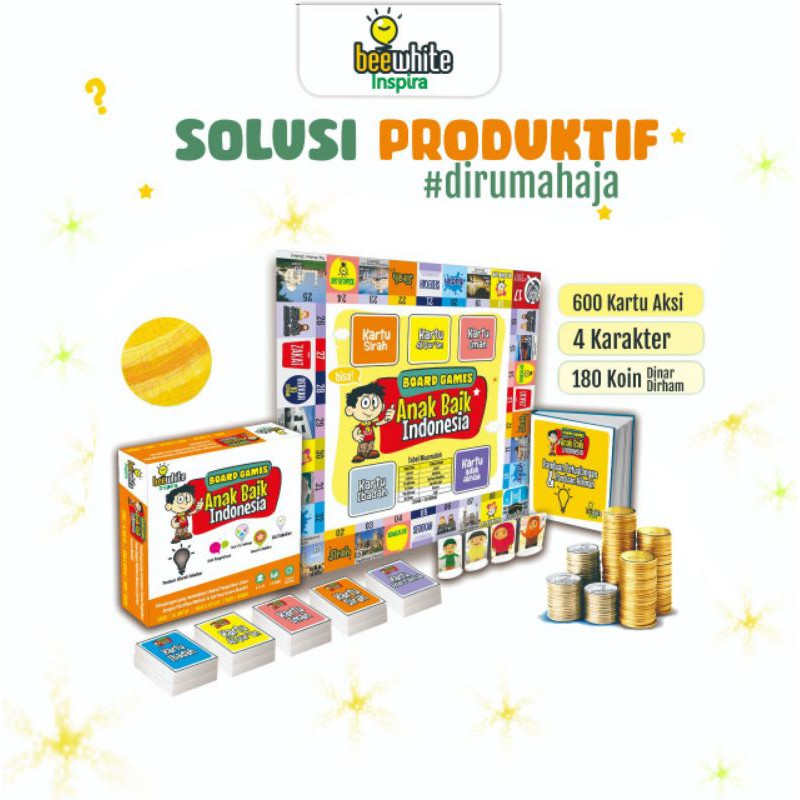 Jual BOARD GAMES ANAK BAIK INDONESIA | Shopee Indonesia
