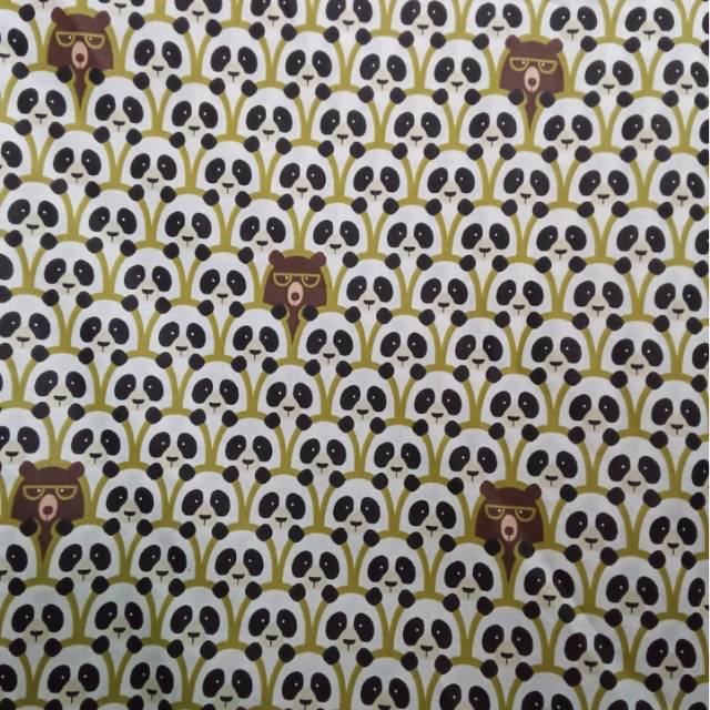 Jual Kain Katun Panda pembelian per meter | Shopee Indonesia
