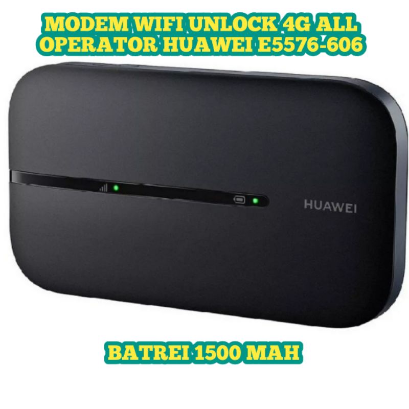 Jual MODEM WIFI UNLOCK 4G ALL OPERATOR HUAWEI E5576-606 ( BEKAS ...