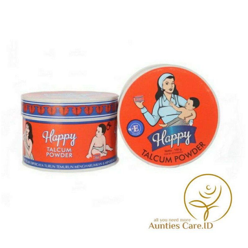 Jual BEDAK HAPPY TALCUM POWDER 150GR | Shopee Indonesia