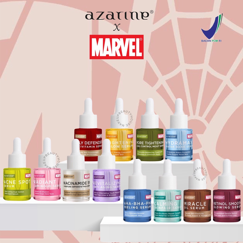 Jual AZARINE Superhero Serum Marvel Edition Series 20ml - Retinol ...