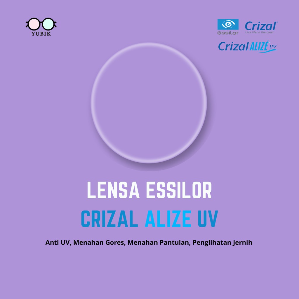 Jual Lensa Essilor Crizal Alize UV | Shopee Indonesia