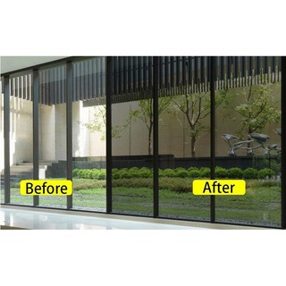 Jual Sticker Stiker Kaca Film Riben Hitam Jendela Cermin Wallpaper ...