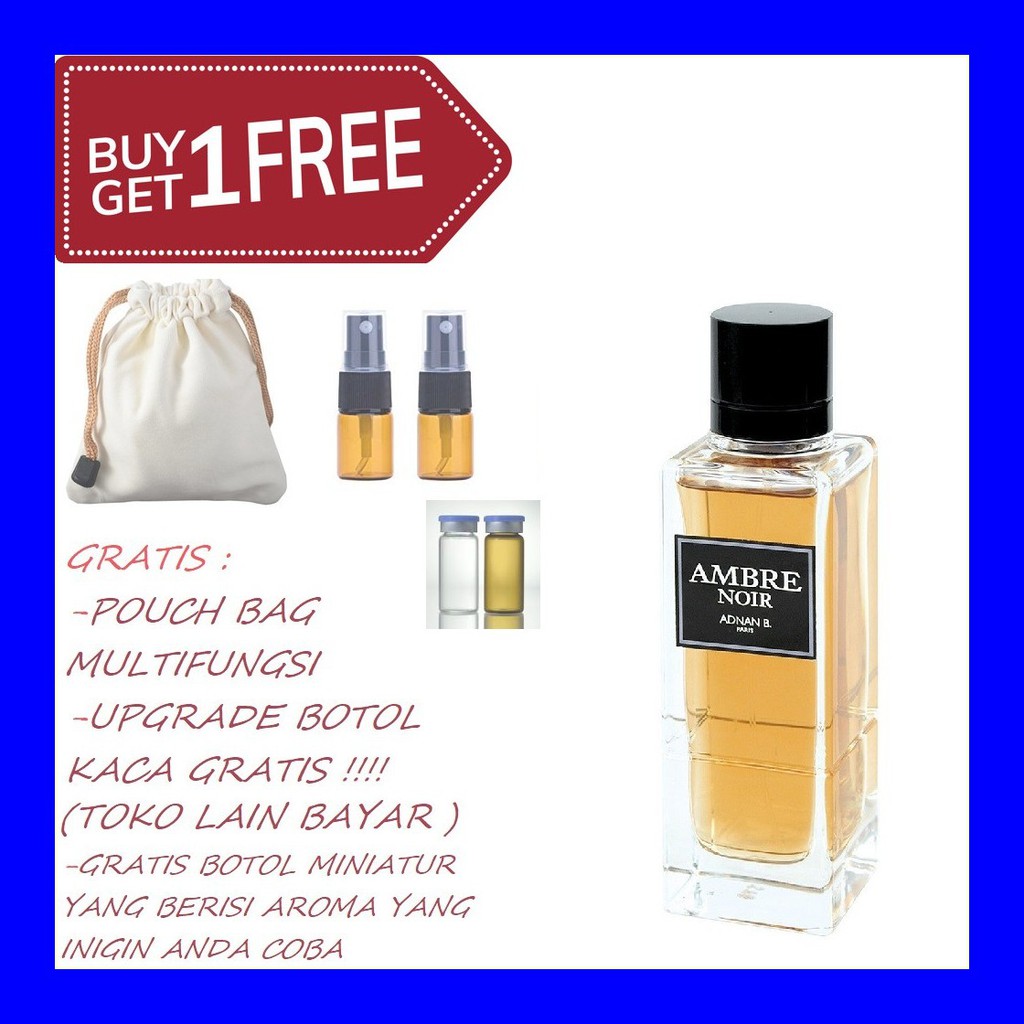 Jual Decant Adnan B Ambre noir pour homme eau de toilette 5 ML | Shopee ...