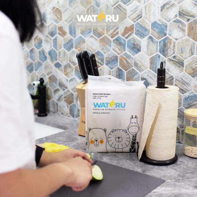 Jual WATERU KITCHEN TOWEL / TISSUE DAPUR / TISSUE DAPUR ORGANIK ...