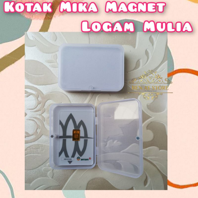 Jual KOTAK MIKA MAGNET LOGAM MULIA | Shopee Indonesia