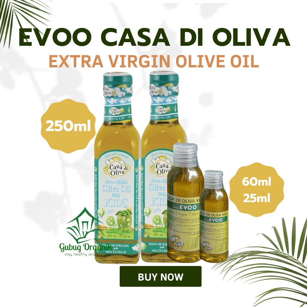 Jual EVOO ( Extra Virgin Olive Oil ) CASA DI OLIVA for Kids Minyak ...