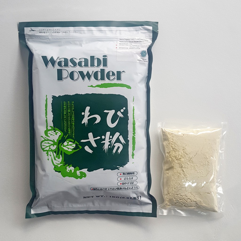 Jual Wasabi Powder Extra Hot 100 gram Kemasan Re-Packing / Penyedap ...