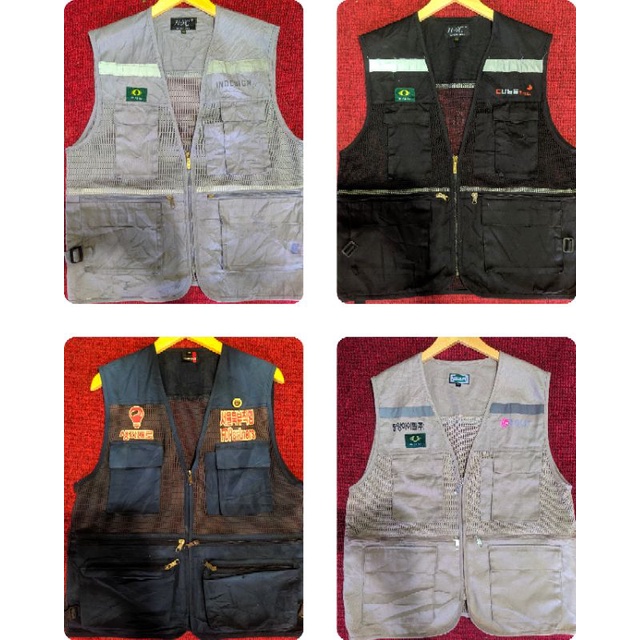 Jual VEST TACTICAL / VEST JARING / VEST | Shopee Indonesia