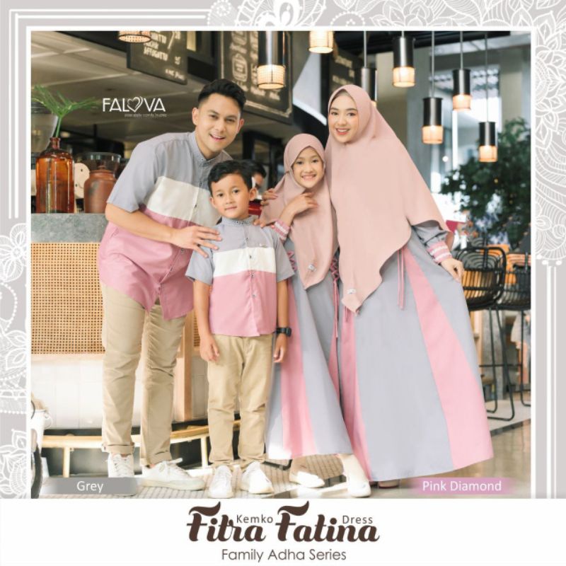 Jual FITRA Koko Dad and Boy SARIMBIT Couple Keluarga Seragam Lebaran ...