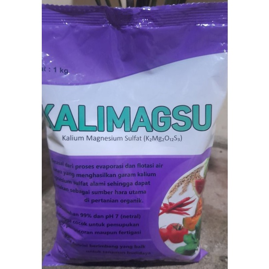 Jual KALIMAGSU 1 kg (kalium,magnesium,sulfur) pupuk daun,pupuk buah ...