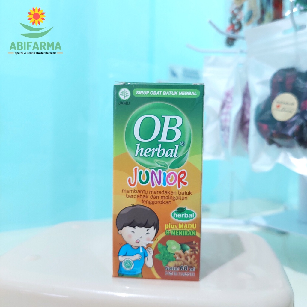 Jual OB Herbal Junior 60ml/ Obat Batuk Herbal Anak / Obat Pengencer ... Jual OB Herbal Junior 60ml/ Obat Batuk Herbal Anak / Obat Pengencer ...