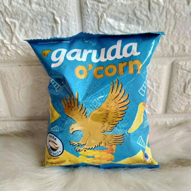 Jual Makanan Ringan Chiki Garuda O'Corn Jagung Rasa Sea Salt / 1 ...