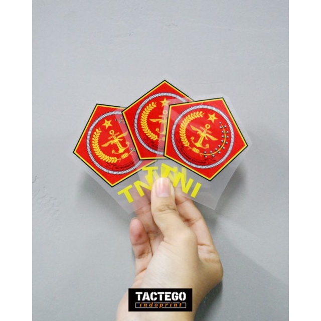 Jual sticker Sablon DTF Pakaian TNI | Shopee Indonesia